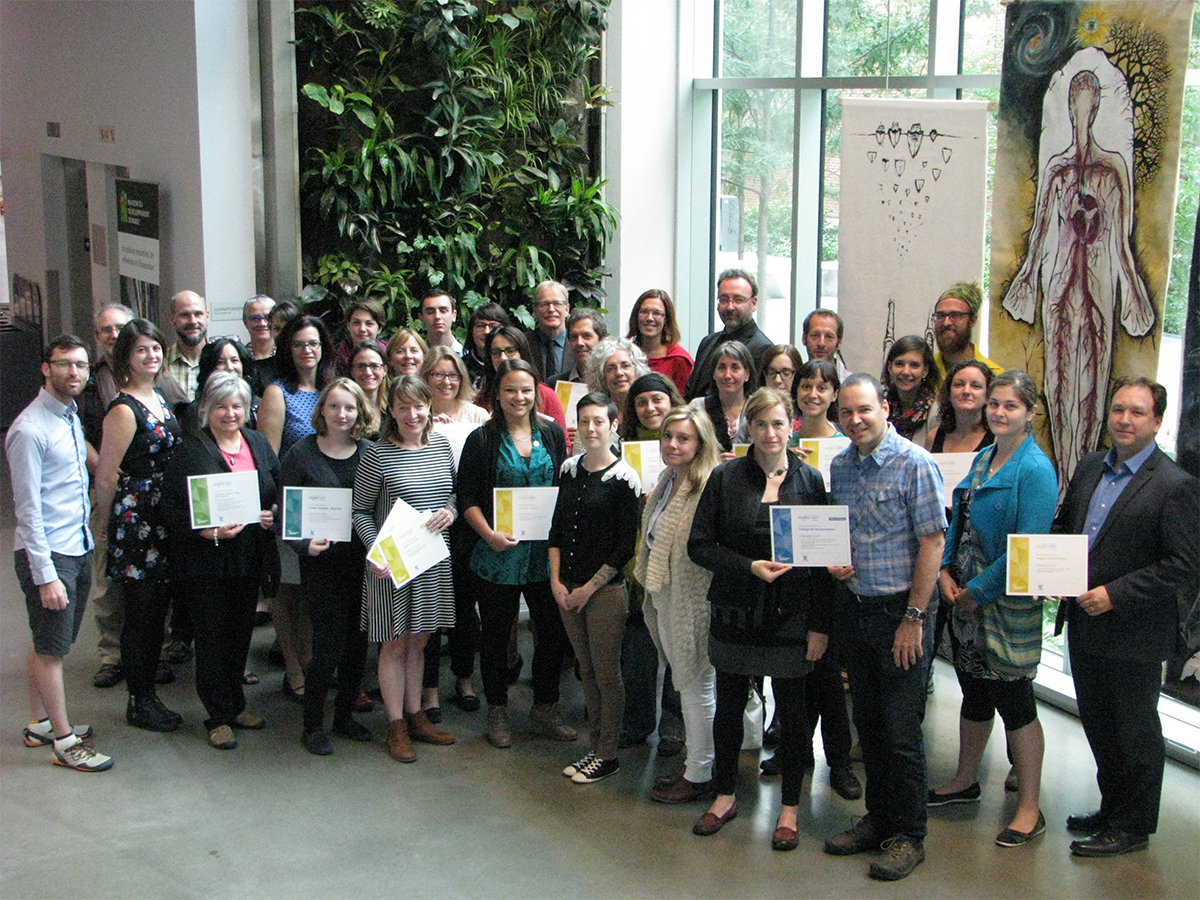 Dévoilement des 27 cégeps certifiés Cégep Vert du Québec ...